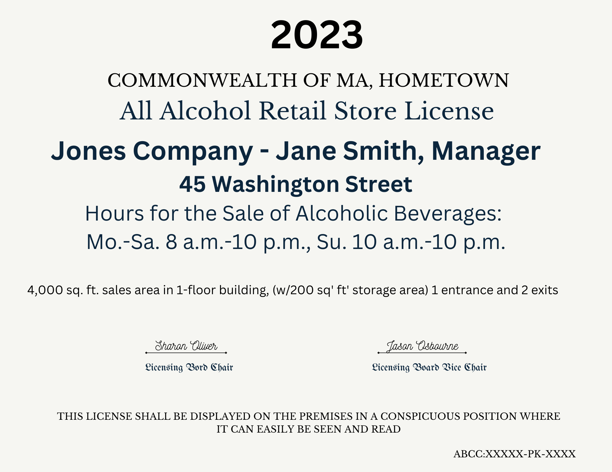 MA Alcohol License Seminar – Staying Current - AlcComply